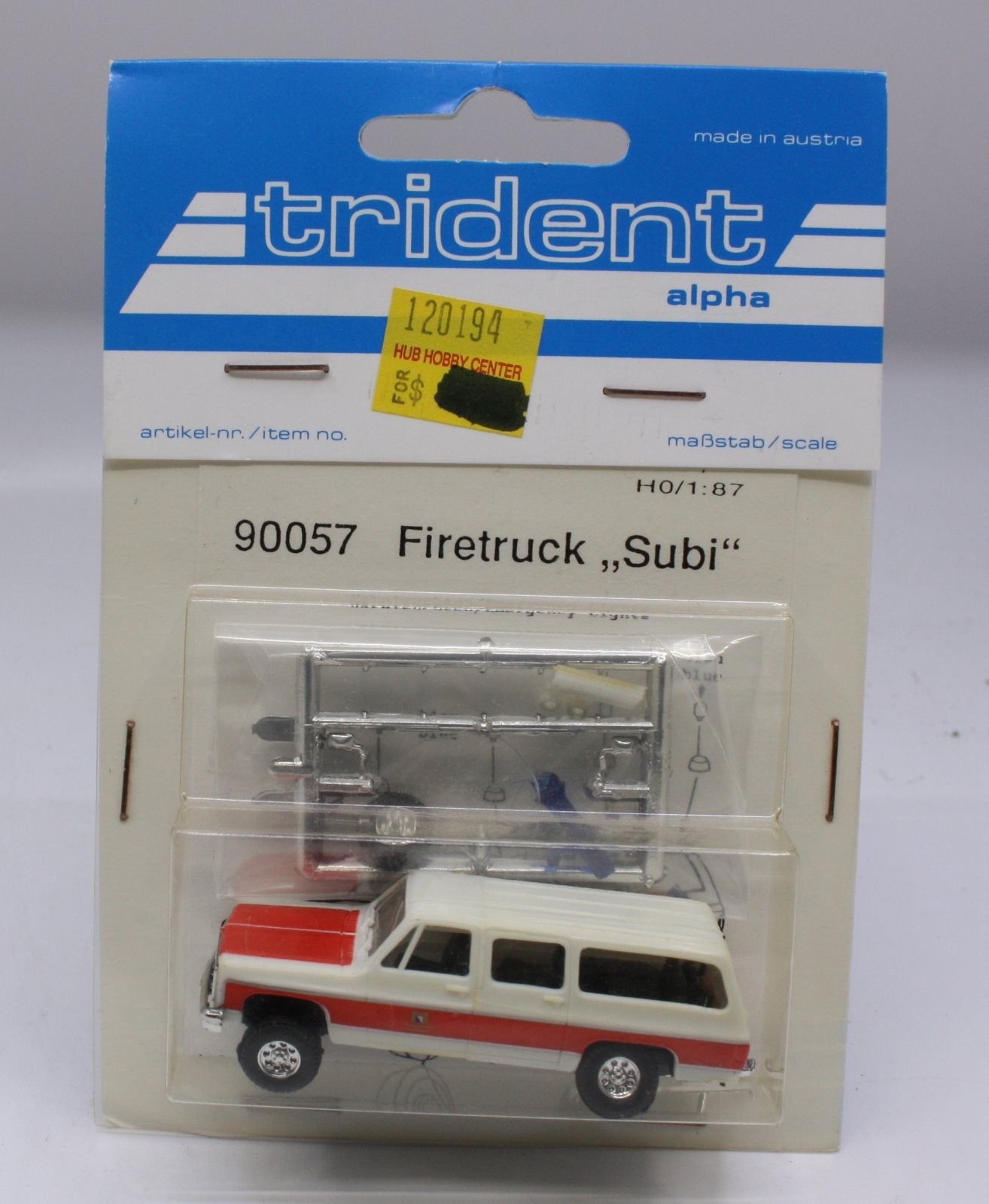 Trident Miniatures 90057 1:87 Suburban Fire Emergency – Trainz
