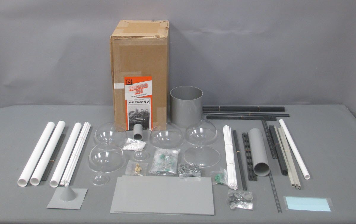 Plastruct 3008 O 27" x 3/8" x 1/2" Petro/Chemical Refinery Kit – Trainz