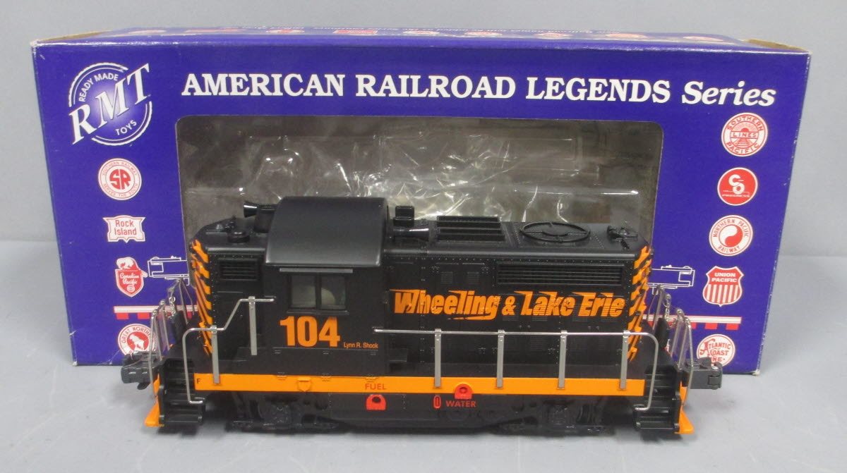 RMT 4372 O W&LE Powered BEEP Diesel Locomotive #104 – Trainz
