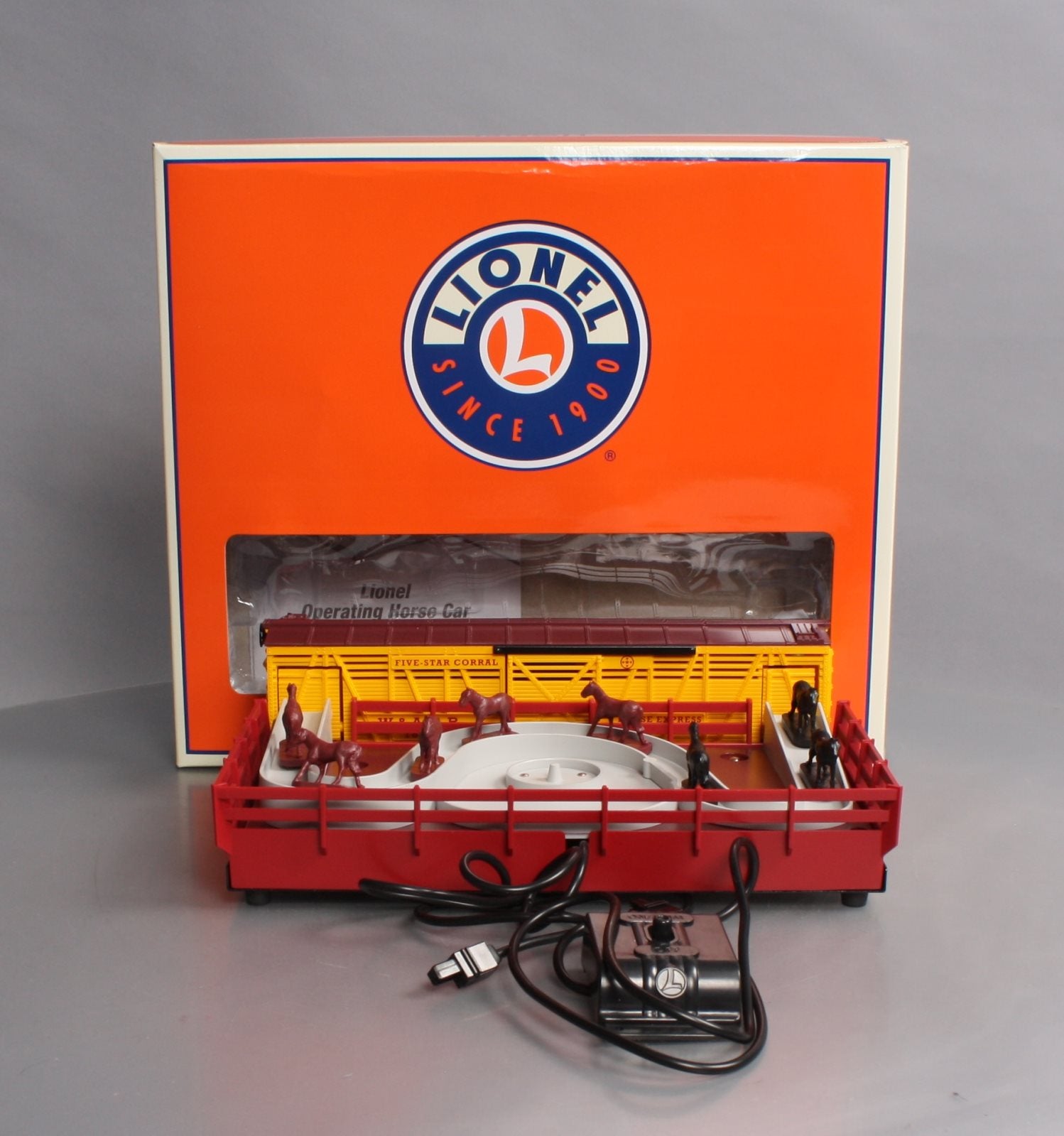 Lionel 6-83752 O Plug-Expand-Play Western & Atlantic Horse Car and Cor ...