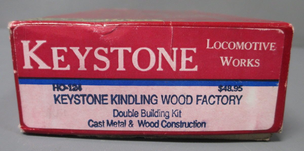 Keystone Locomotive HO-124 Keystone Kindling Wood Factory Double Build ...