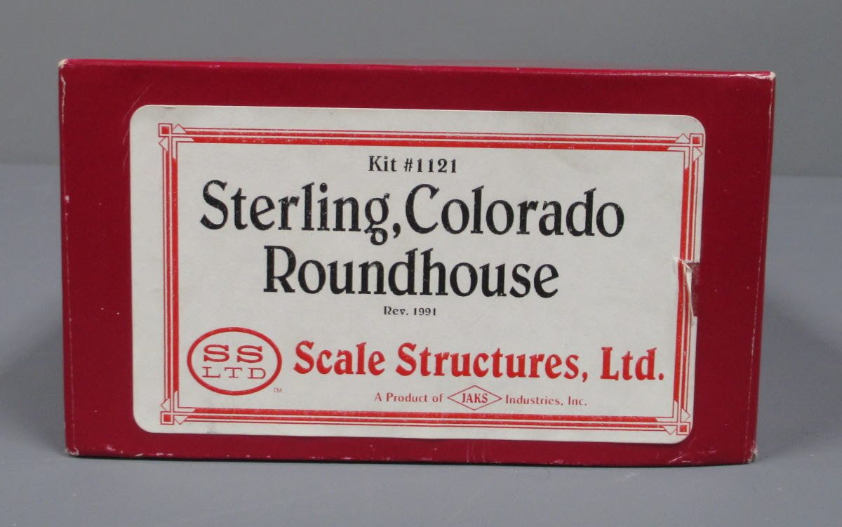 Scale Structures 1121 Sterling, Colorado Roundhouse Kit – Trainz