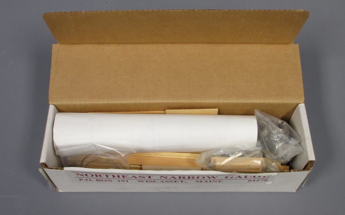 NorthEast Narrow Gauge G Scale Logging Caboose Wood & Metal Kit – Trainz