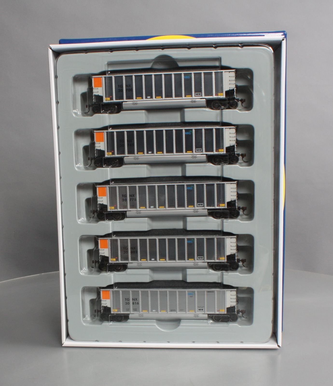 Athearn 97855 HO Scale TGNX Bethgon Coalporter w/Load (Set of 5) – Trainz