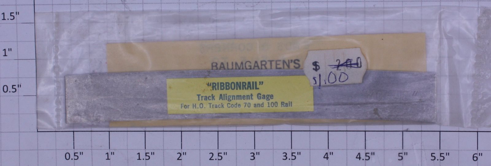 Ribbonrail 48 HO Track Alignment Gauge 48" Radius – Trainz