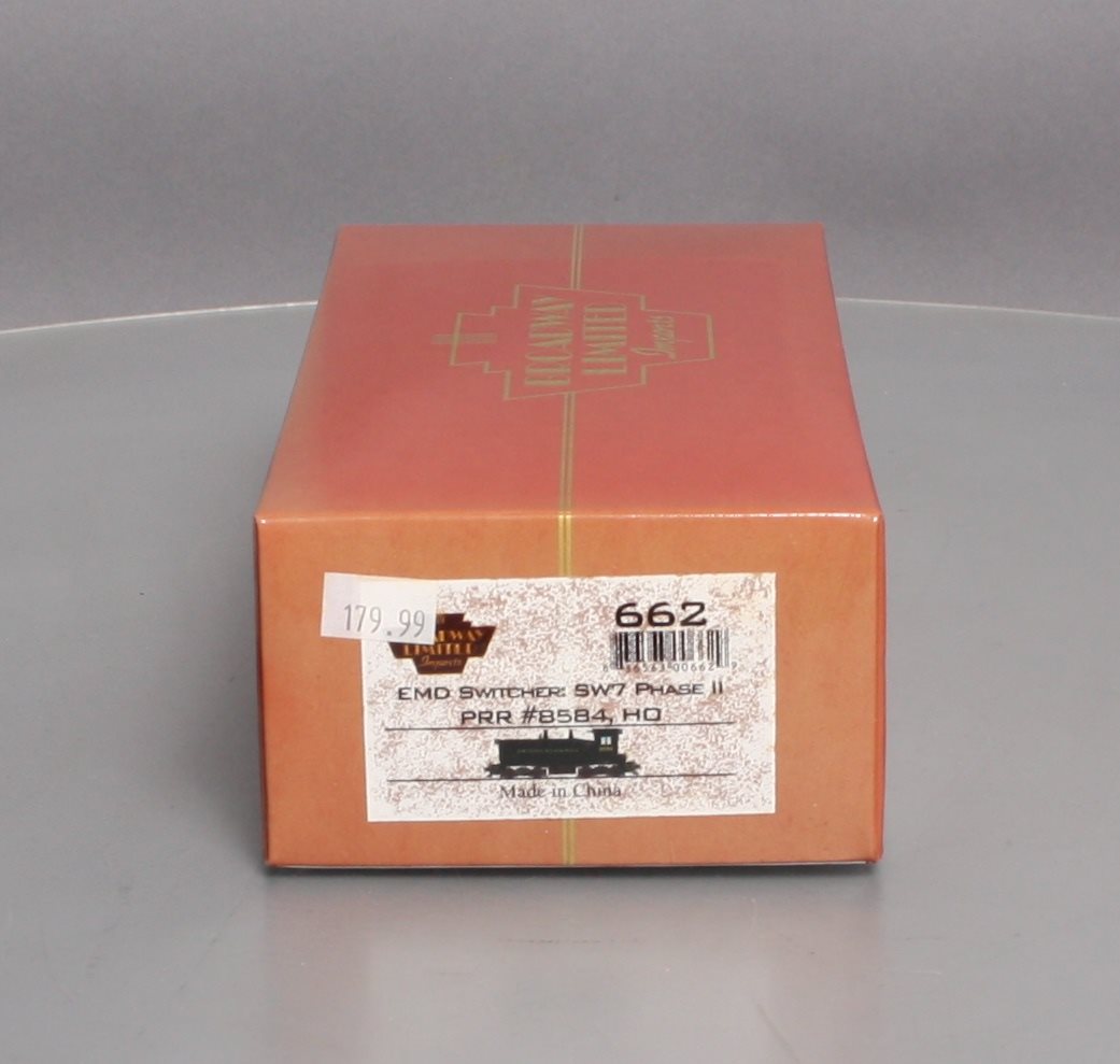 Broadway Limited 662 HO Pennsylvania Railroad EMD SW7 Phase II #8584 ...