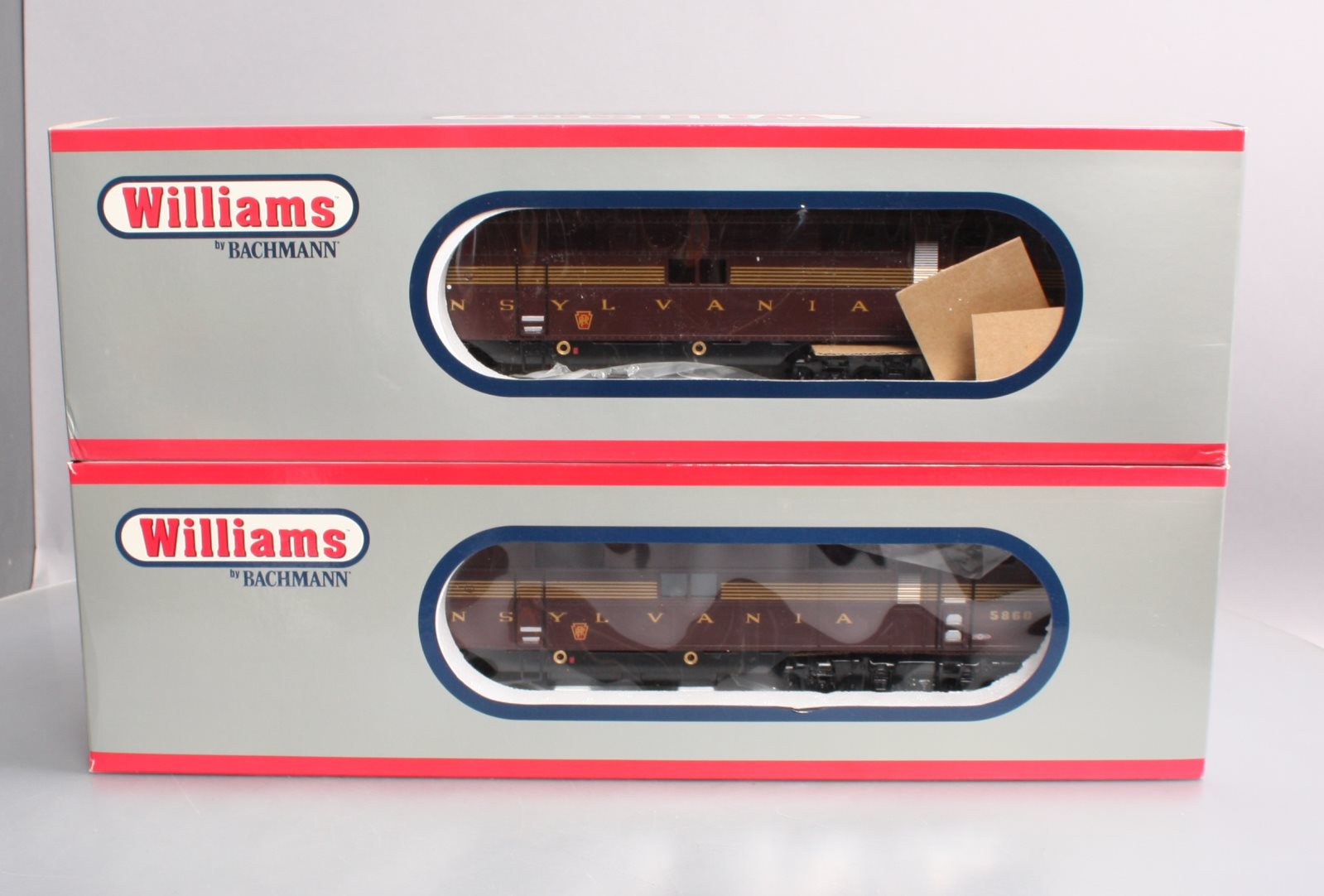 Williams 20511 O Pennsylvania EMD E7 A-A Diesel 3-Rail Locomotive Set ...