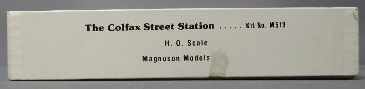 Magnuson Models M513 HO Scale The Colfax Street Station Building Kit ...