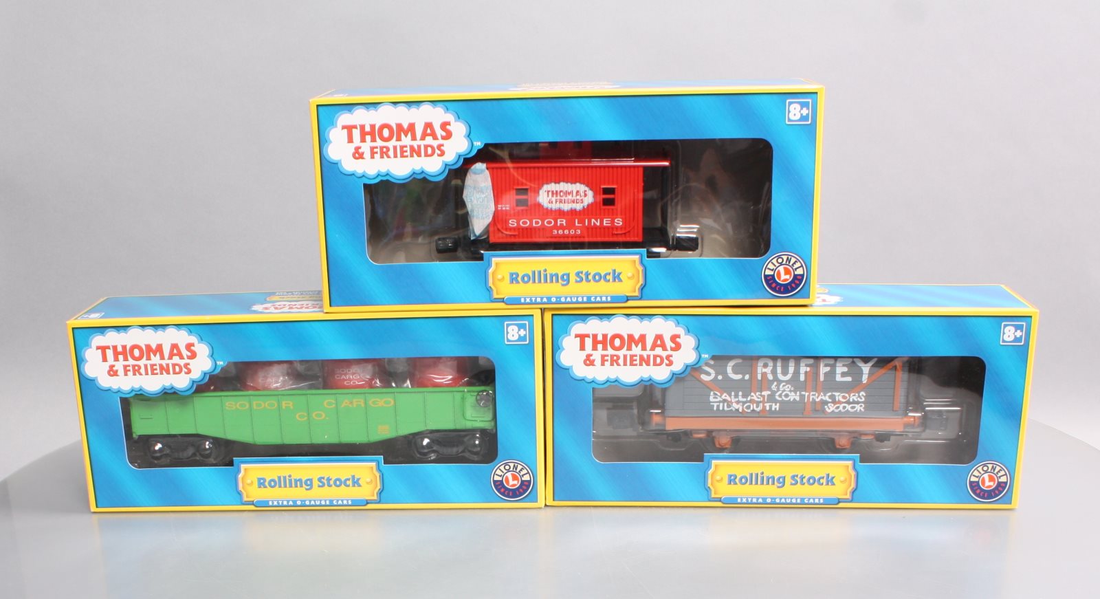 Lionel 6-30170 O Gauge Thomas and Friends Sodor Freight (Pack of 3 ...