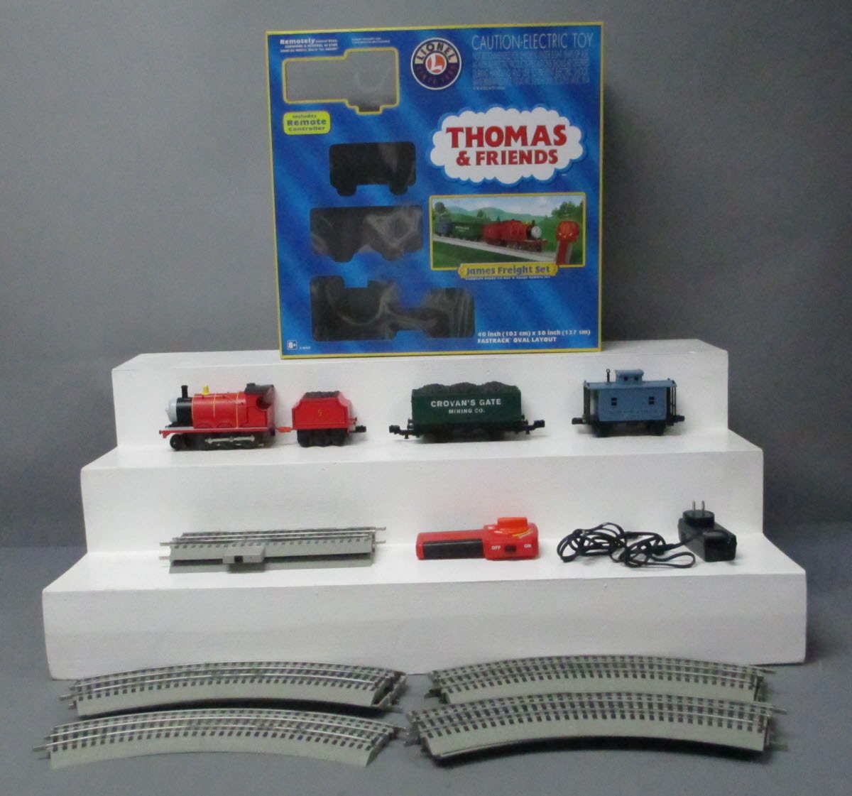 Lionel 6-30223 O Gauge Thomas & Friends James LionChief Steam Train Se ...