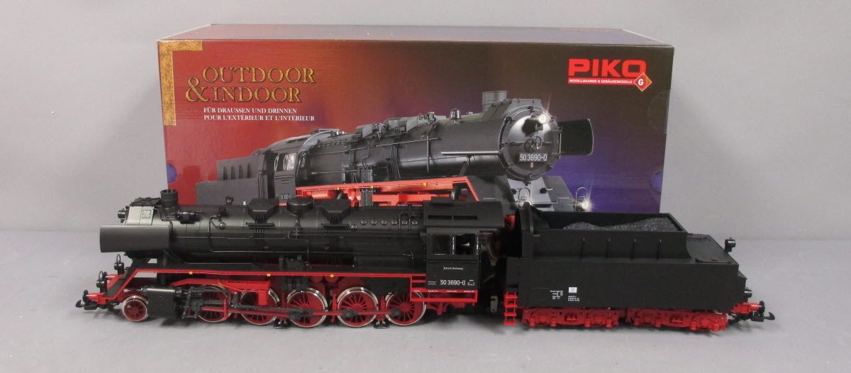 Piko 37241 G Deutsche Reichsbahn IV BR50 Steam Locomotive with Sound ...