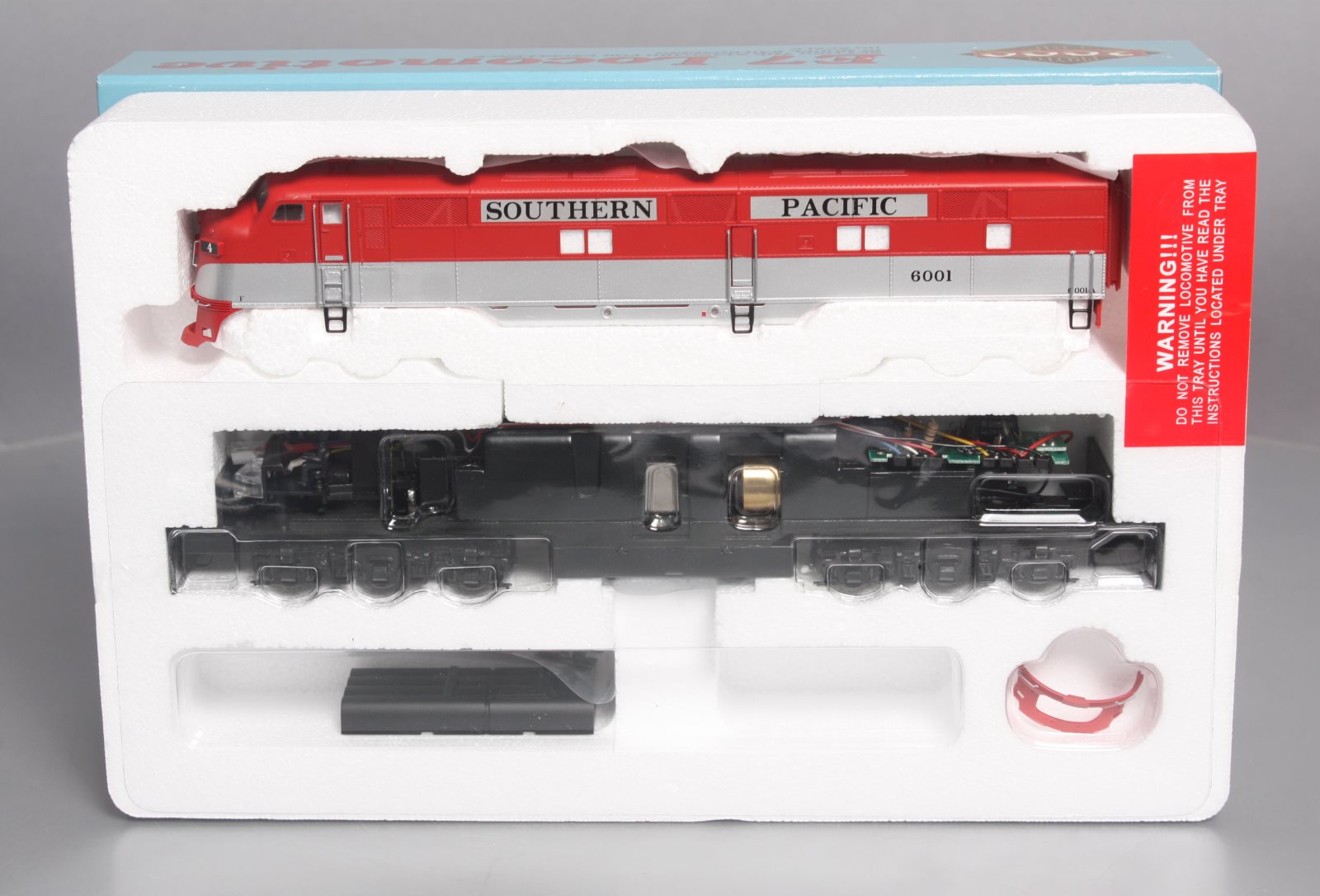 Proto 2000 23070 HO SP EMD E-7 Powered Diesel A Unit Engine #6001 W/Ma ...