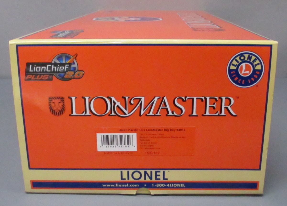 Lionel 1932162 O Union Pacific LC2 LionMaster Big Boy Steam Locomotive ...