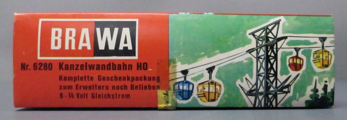 Brawa 6280 HO Kanzelwand Cableway Set Kit – Trainz