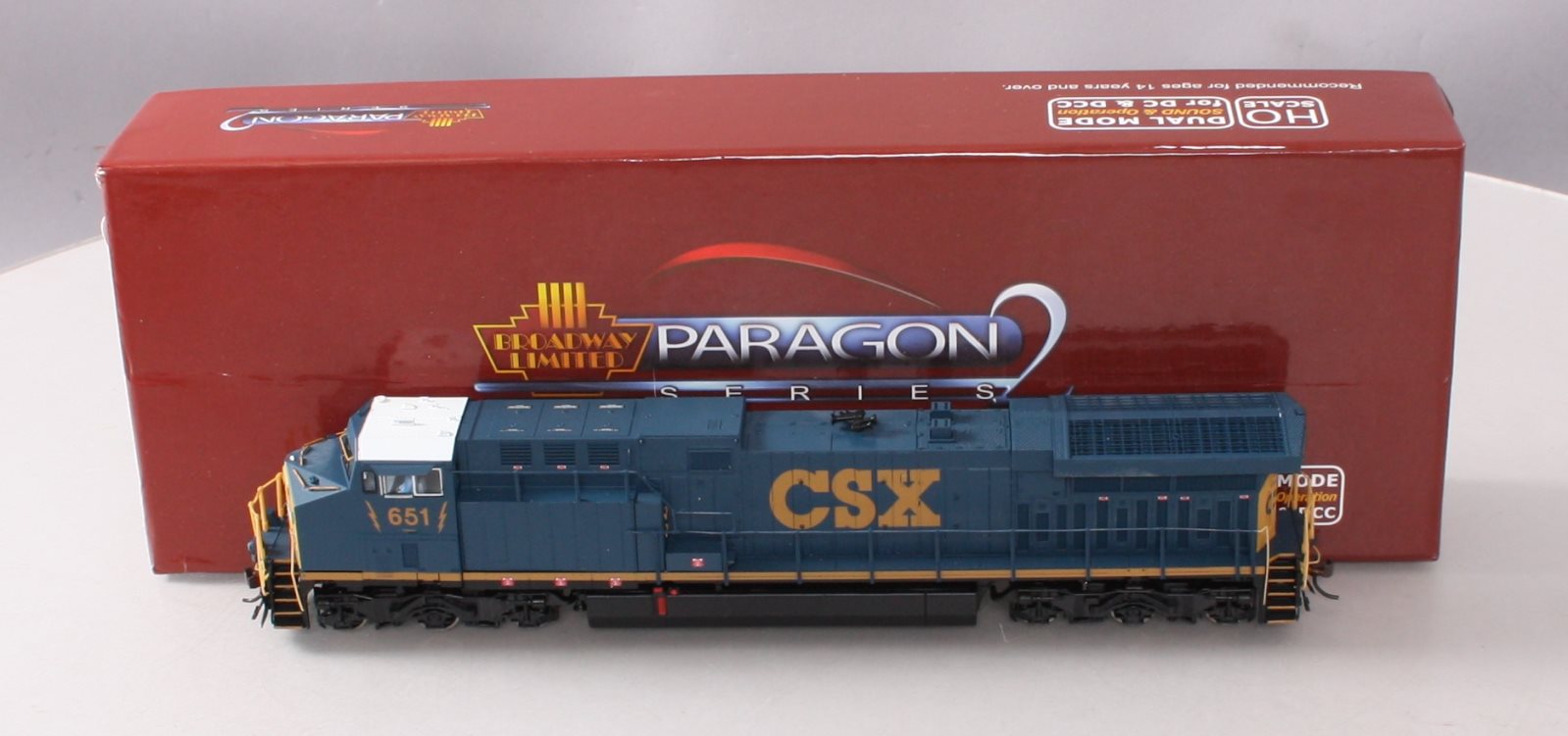 Broadway Limited 2128 HO CSX GE AC6000CW Diesel Engine #651 w Paragon2 ...