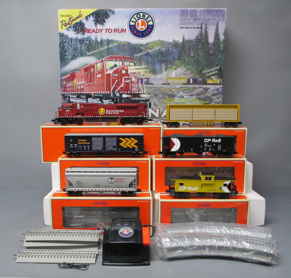 Lionel 6-30026 O Gauge Canadian Pacific Diesel Freight Train Set – Trainz