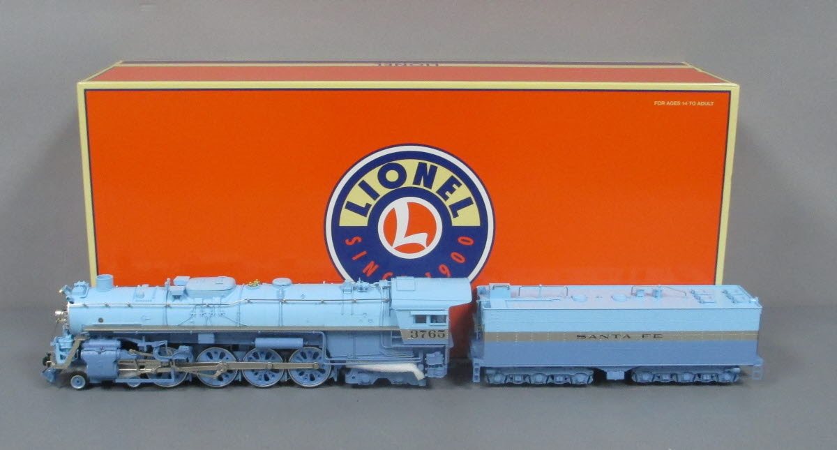 Lionel 2031190 O Santa Fe Legacy 4-8-4 Steam Locomotive #3765 – Trainz