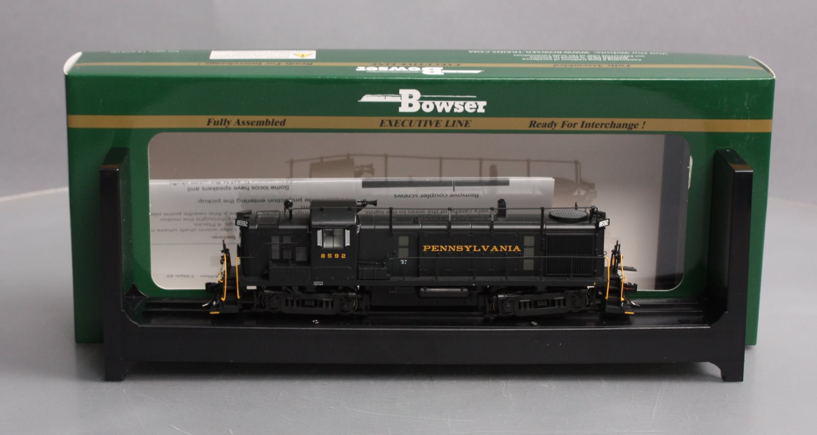 Bowser 24684 HO Scale PRR Alco RS-3 Phase III Diesel Locomotive #8592 ...