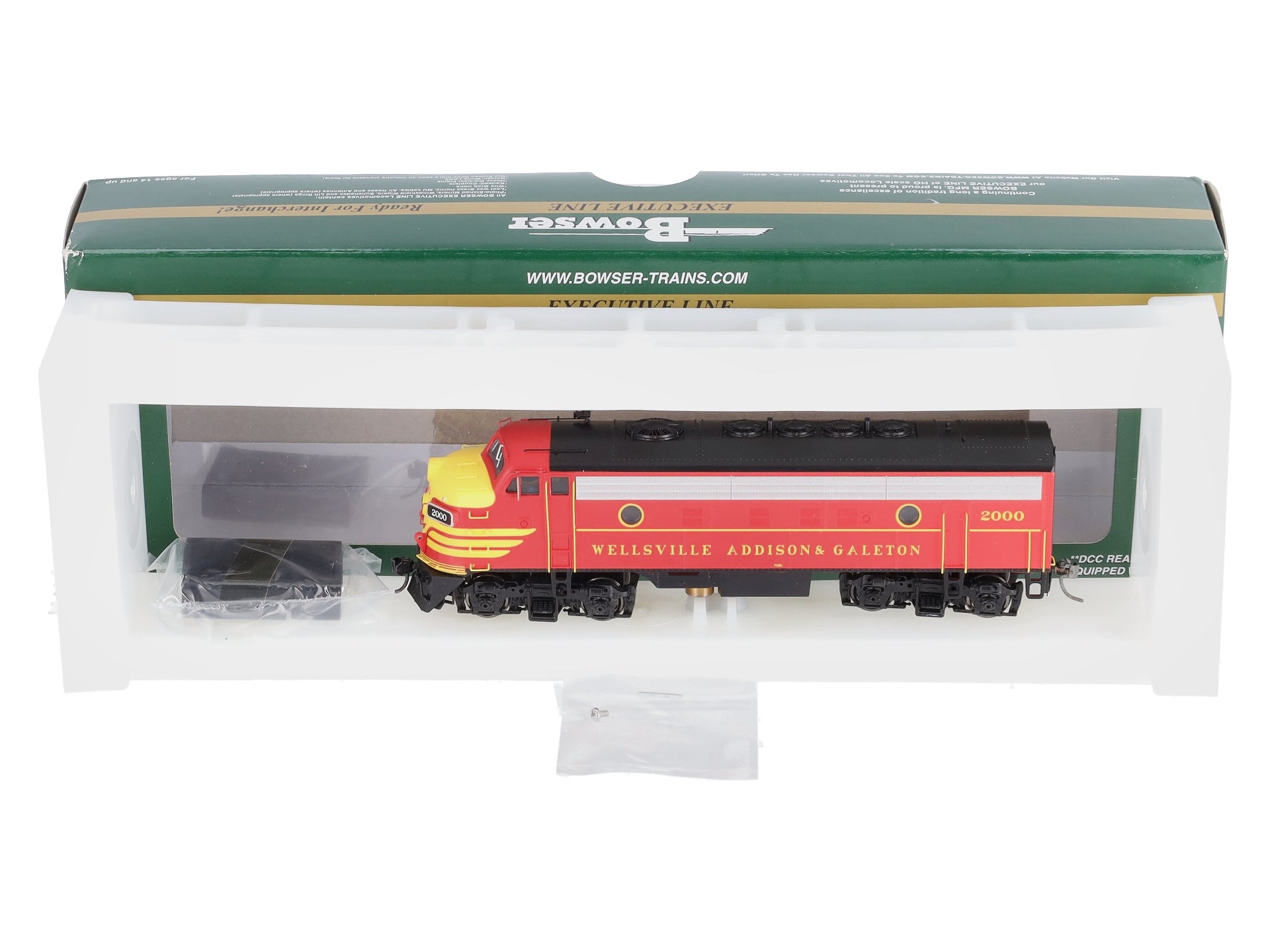 Bowser 24076 HO Scale Wellsville Addison & Galeton Diesel Locomotive ...