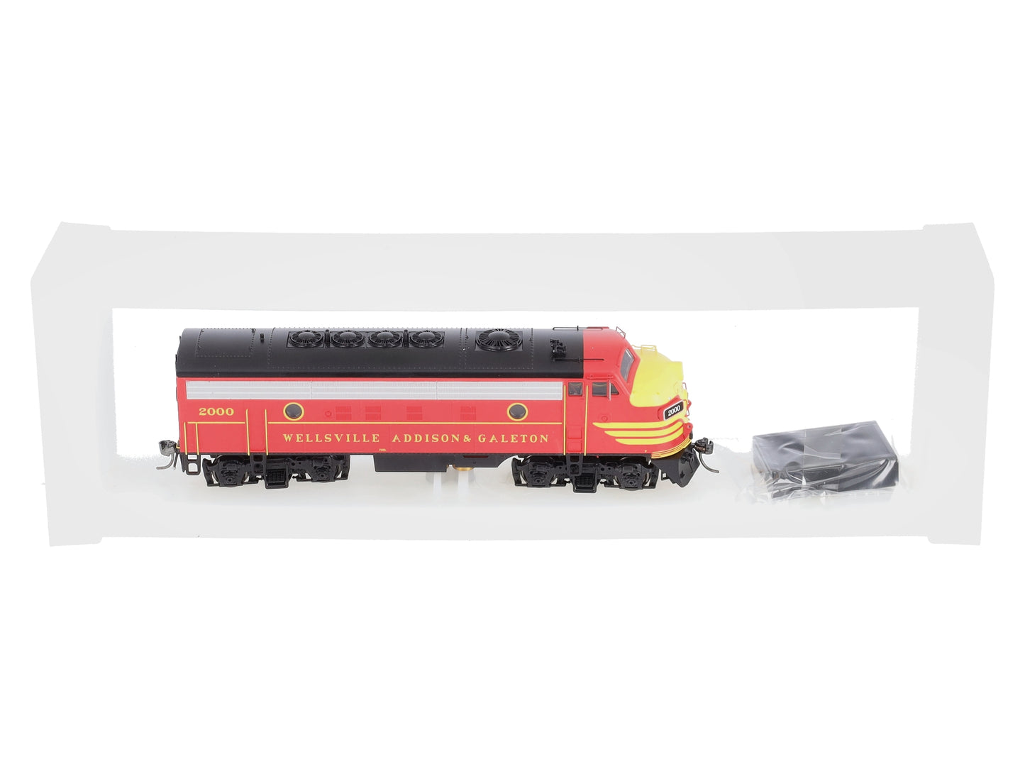 Bowser 24076 HO Scale Wellsville Addison & Galeton Diesel Locomotive ...