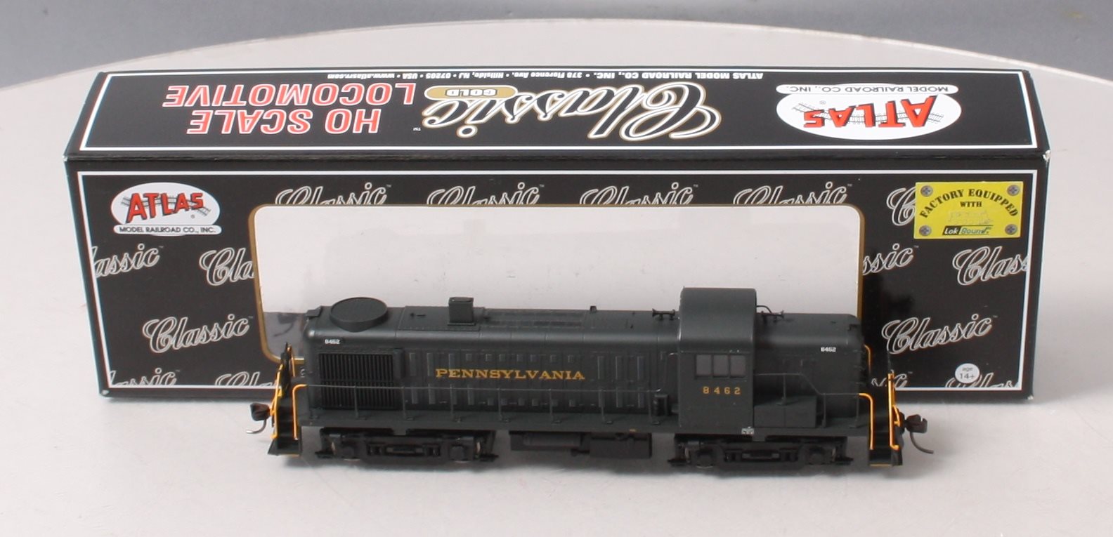 Atlas 10003049 HO Pennsylvania ALCO RS-3 Diesel Locomotive w/DCC&LokSo ...