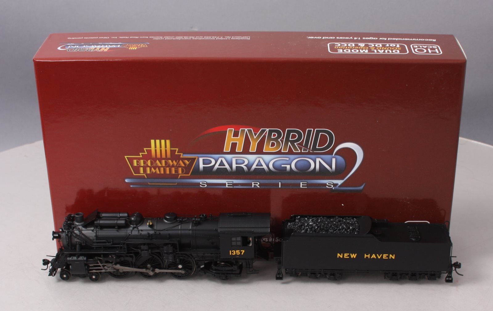 Broadway Limited 1940 HO NH I-4-d 4-6-2 Pacific W-12-c Steam Locomotiv ...