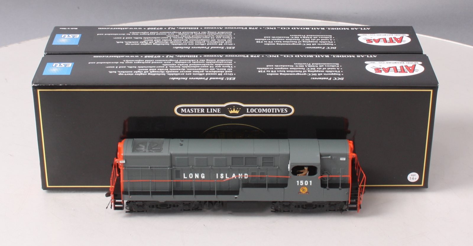 Atlas 10003537 HO Long Island FM H16-44 Diesel Locomotive #1501 w/ DCC ...