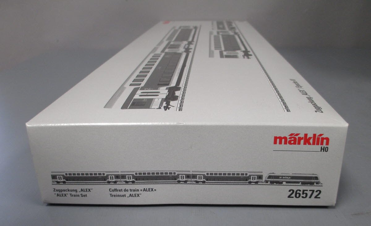 Marklin 26572 HO Scale "Alex" Arriva-Lnderbahn-Express Train Set – Trainz