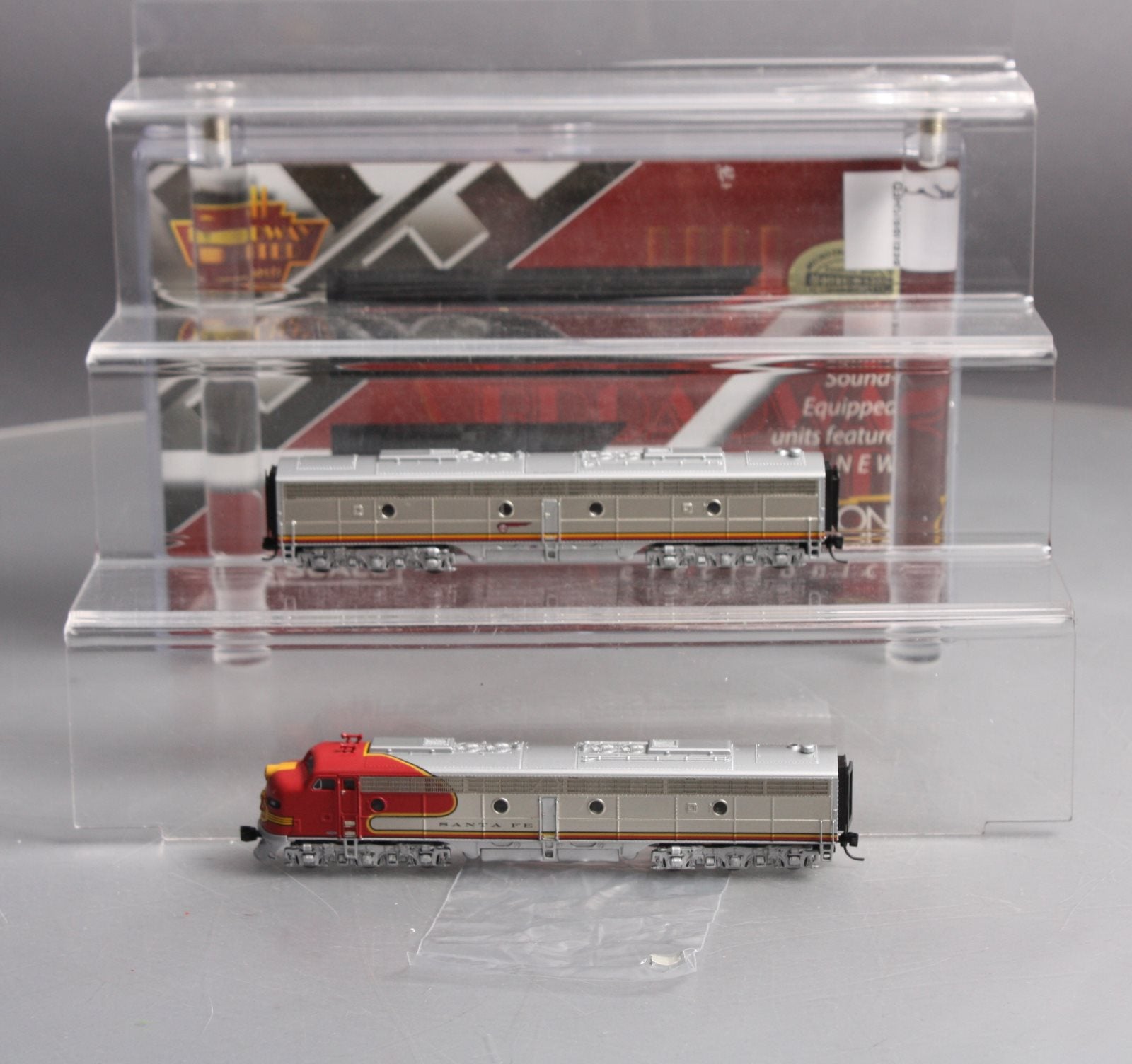 Broadway Limited 3614 N Santa Fe Warbonnet Scheme EMD E8 AB Diesel Loc ...