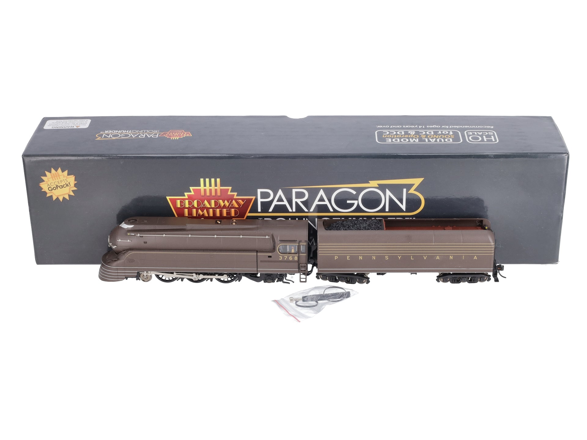 Broadway Limited 4432 HO Pennsylvania K4s Streamlined Steam Locomotive ...