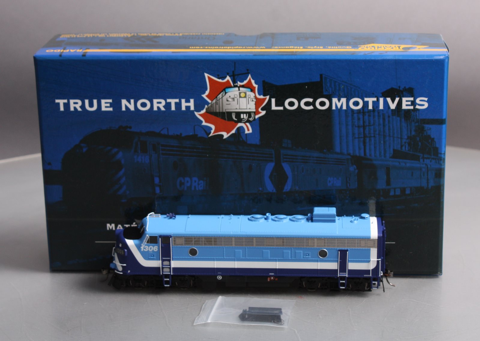 Rapido Trains 222544 HO Scale GMDD FP7 CTCUM Diesel #1306 w/ DCC/Sound ...