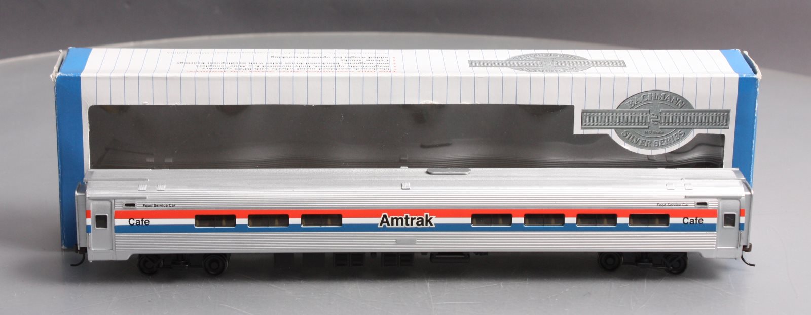Bachmann 13111 HO Amtrak Amfleet 85' Amcafe Diner Phase III – Trainz