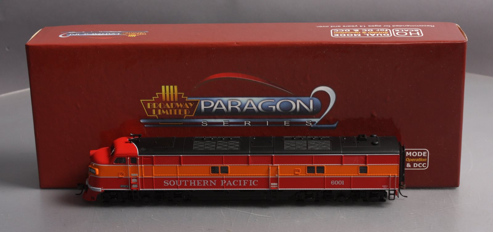 Broadway Limited 2378 HO Southern Pacific EMD E7A Paragon2™ #6001 – Trainz