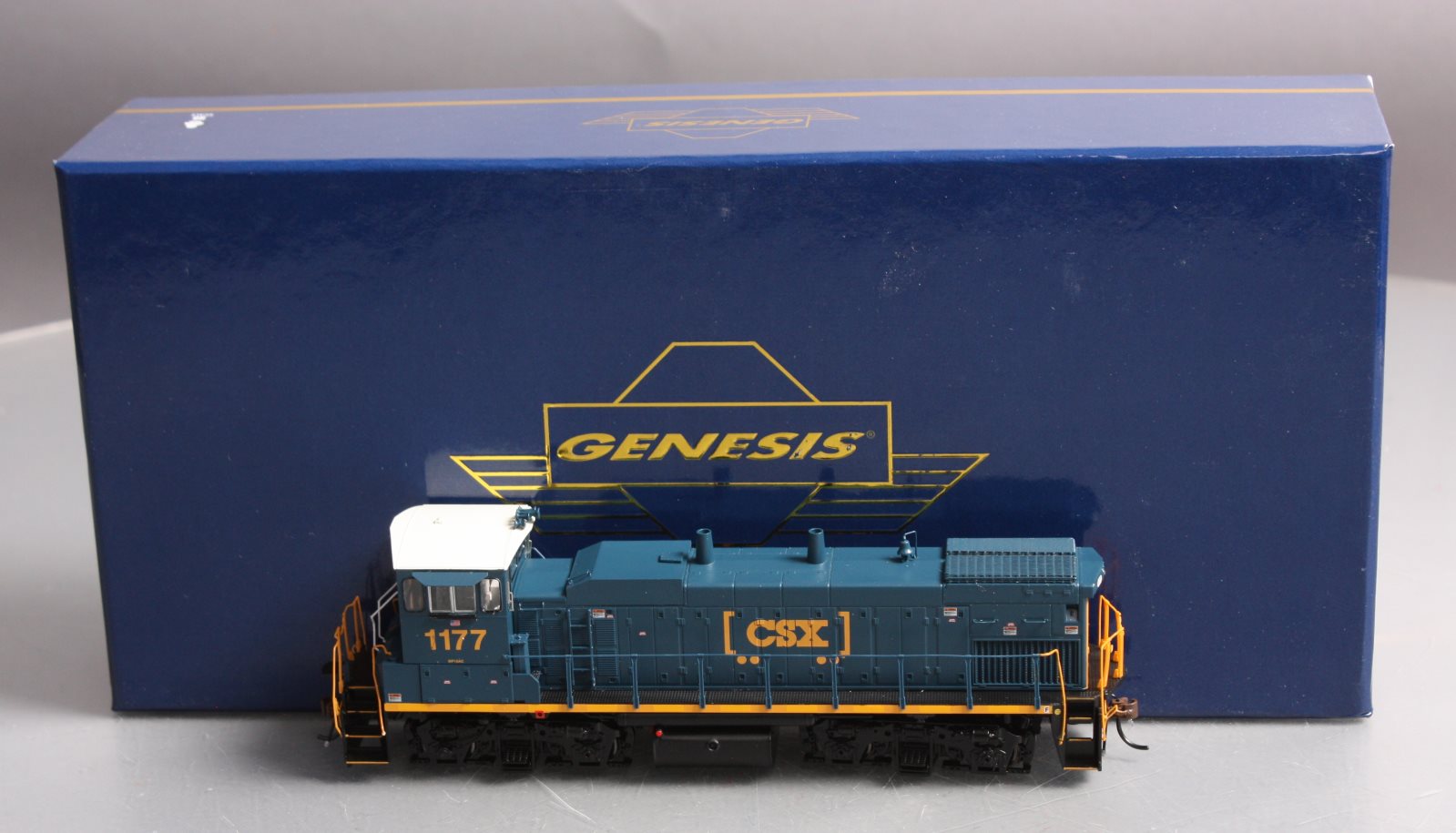 Athearn G66238 HO Scale CSX MP15AC Diesel Locomotive #1177 with Sound ...