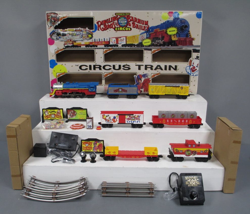 K-Line K1311 O Gauge Ringling Bros. Barnum & Bailey Circus Steam Train ...