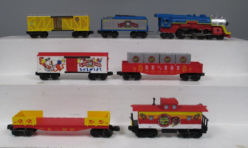 K-Line K1311 O Gauge Ringling Bros. Barnum & Bailey Circus Steam Train ...