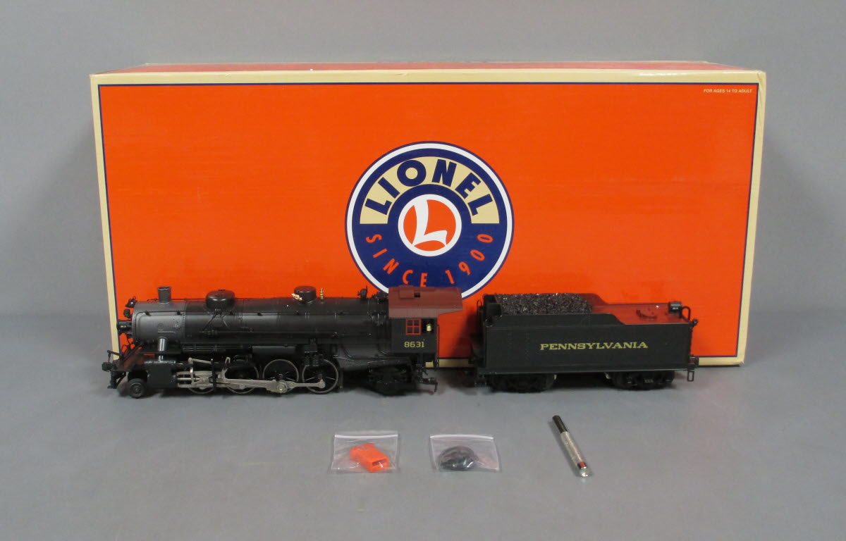 Lionel 6-11257 O Pennsylvania Mikado Steam Locomotive #8631 – Trainz