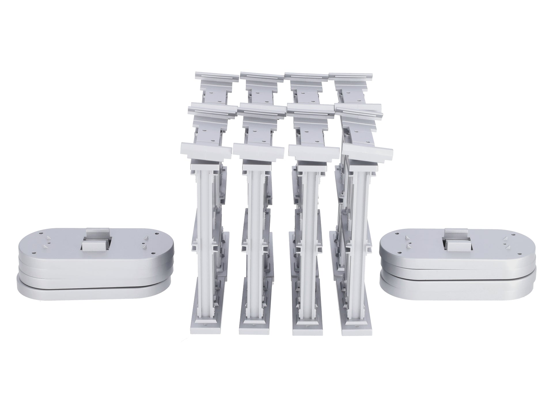 MTH 40-1157 O Lionel FasTrack Elevated Subway Trestle Set (Set of 8 ...