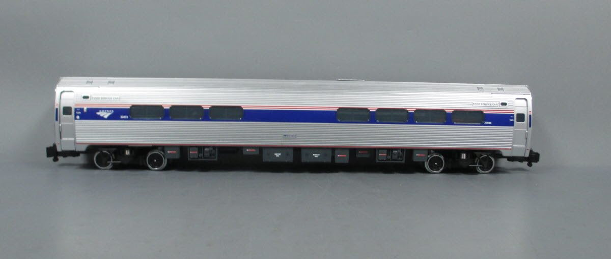 LGB 33224 G Gauge Amtrak Amfleet Phase V Cafe Car #20035 (Metal Wheel ...
