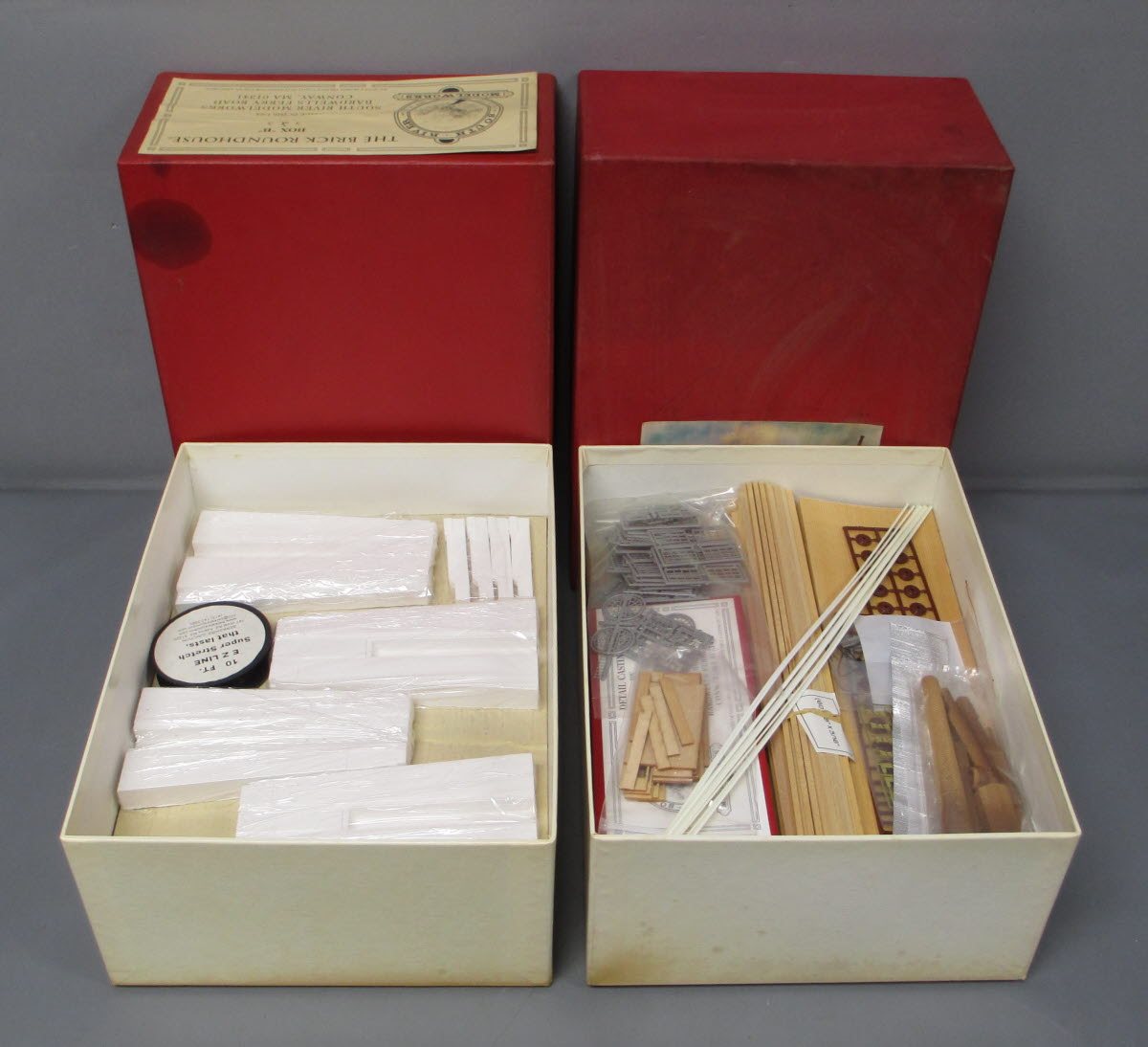 South River Model Works 220 HO Brick Roundhouse Box "A&B" Building Kit ...