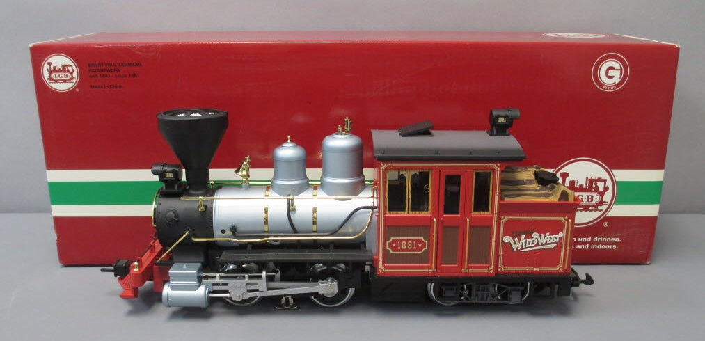 LGB 24251 G Scale WILD WEST® Forney Steam Locomotive & Tender – Trainz