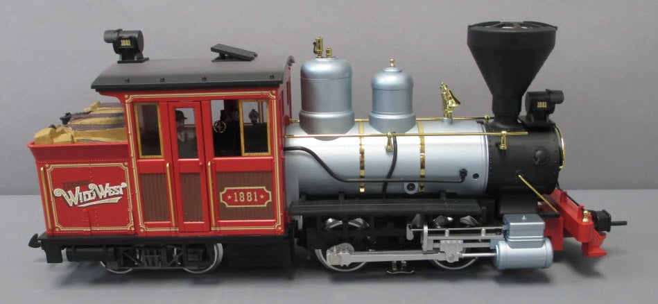 LGB 24251 G Scale WILD WEST® Forney Steam Locomotive & Tender – Trainz