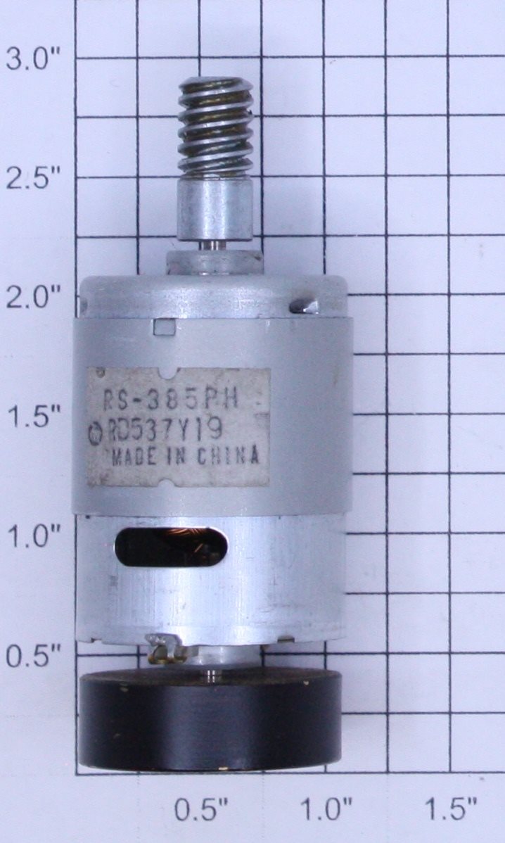 Acme RS-385PH-3 DC Can Motor with Worm Gear and Flywheel – Trainz