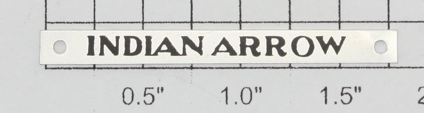 AMT 101-03 "Indian Arrow" Name Plate with Holes-No Adhesive – Trainz
