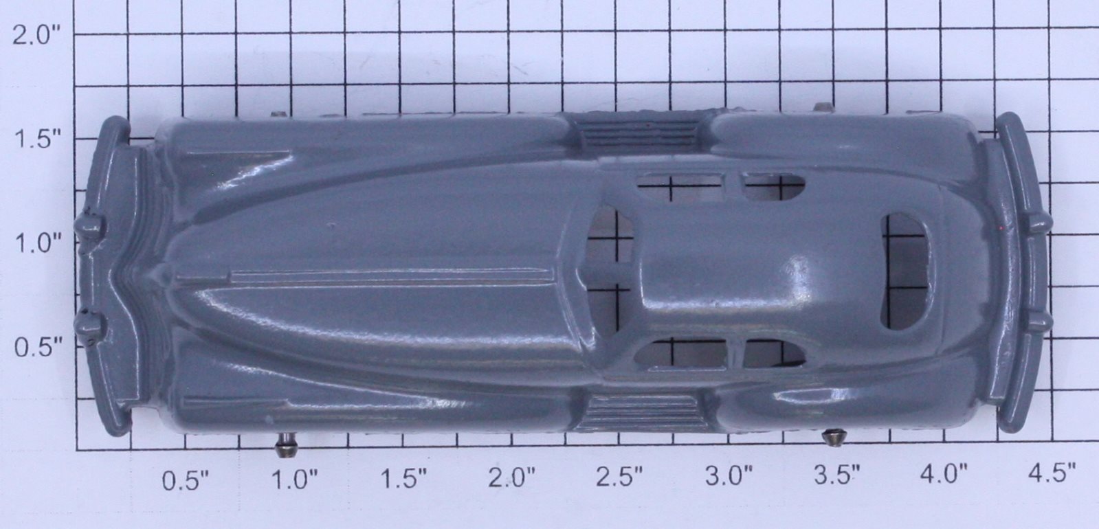 Acme 707 Gray O Gauge 1930's Coupe – Trainz