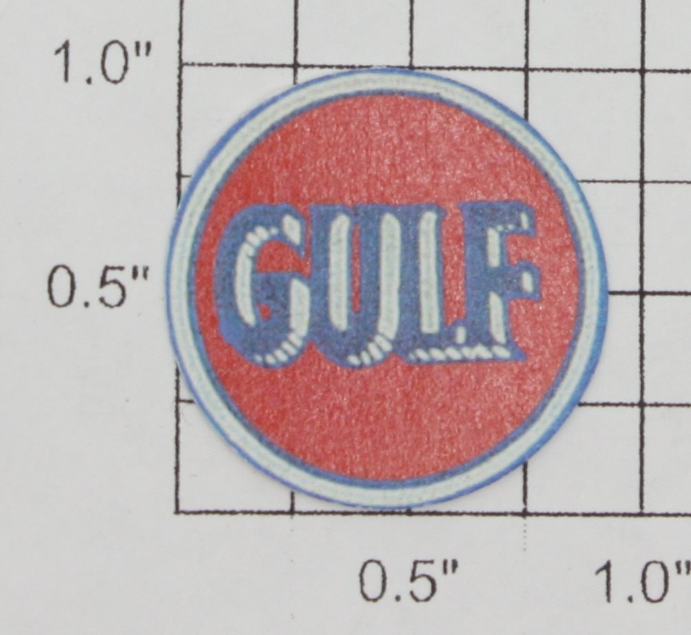 Noma 450-14 "Gulf" Sign with Adhesive on Back – Trainz