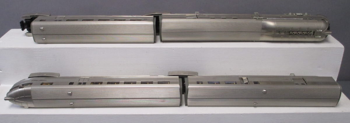 MTH 20-2887-1 Flying Yankee Pioneer Zephyr O Gauge Diesel Train Set w ...