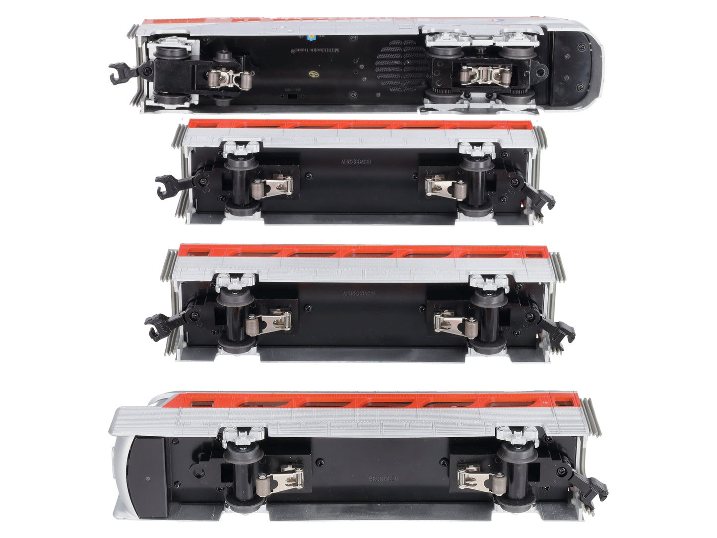 MTH 30-20319-1 NYC Aerotrain Diesel Passenger Train Set with PS 3.0 ...