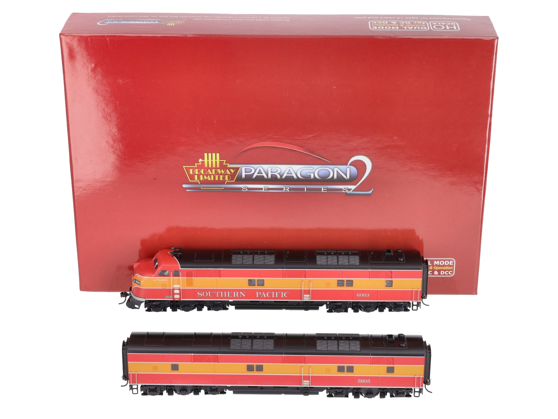 Broadway Limited 2726 HO SP EMD E7 AB Diesel Set #6003A & 5905B w/ DCC ...