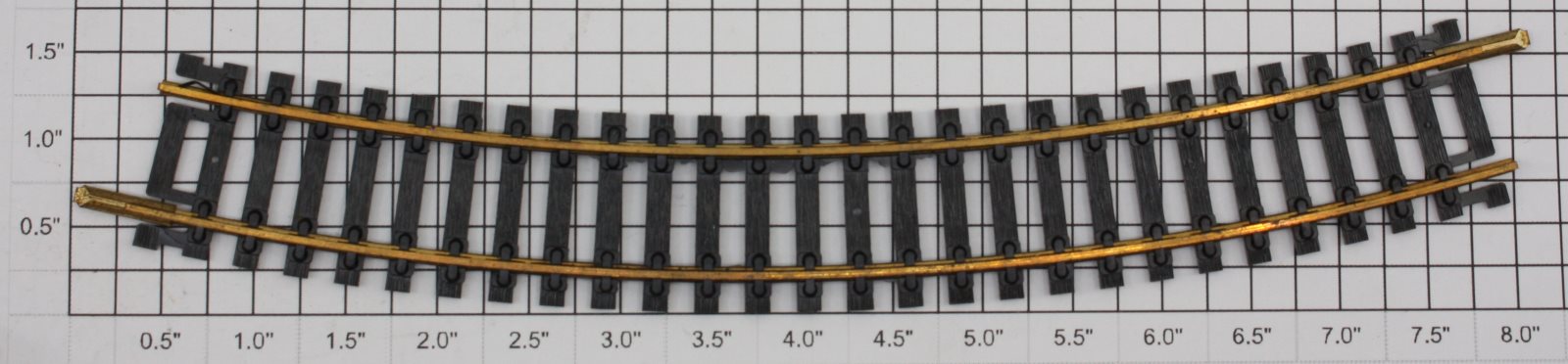 Atlas 15" Radius Curved Snap Track – Trainz